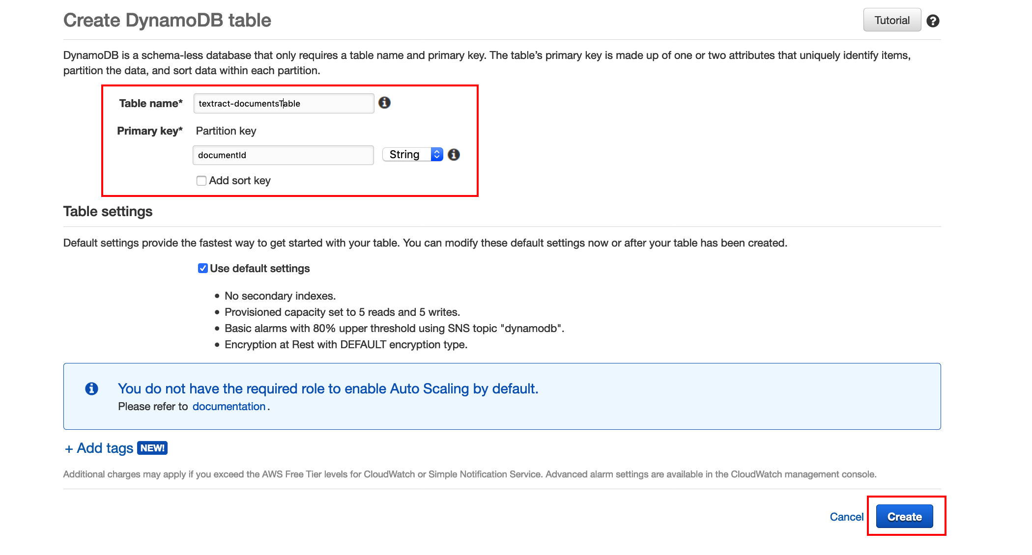 Create the Amazon DynamoDB Tables :: My AWS Workshop Create the Amazon DynamoDB Tables :: My AWS Workshop
